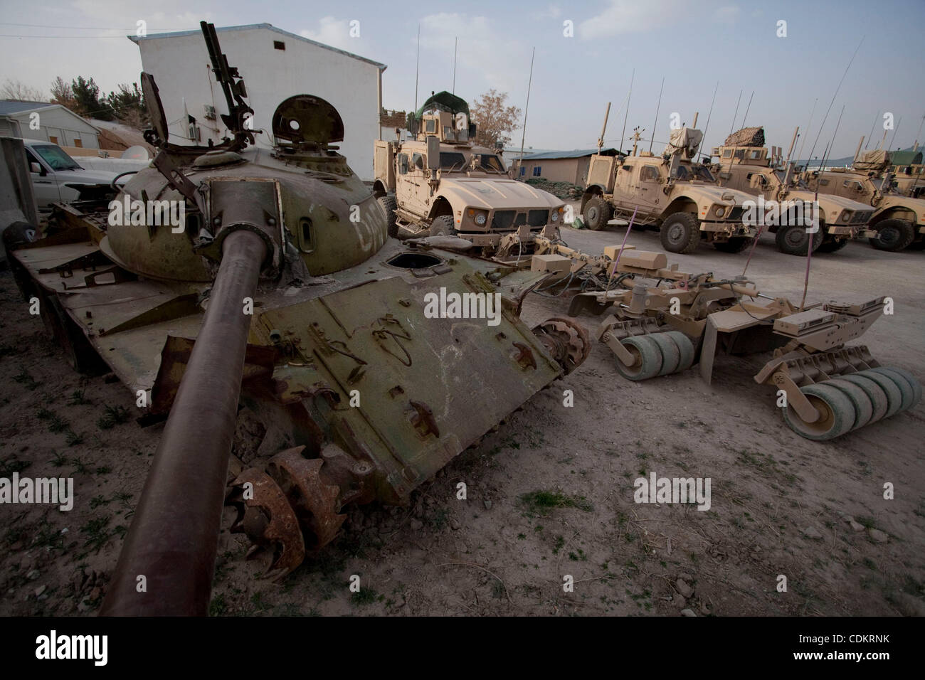 Mar 25, 2011 - Qalat, Zabul Province, Afghanistan - A destroyed Soviet ...