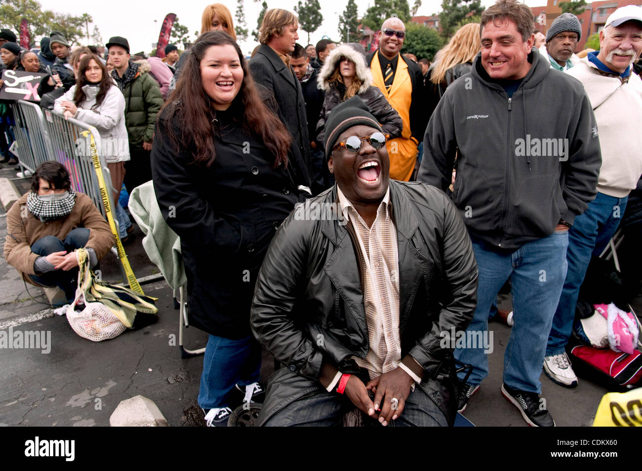 Mar. 27, 2011 - Los Angeles, California, USA - Wannabe stars wait for ...