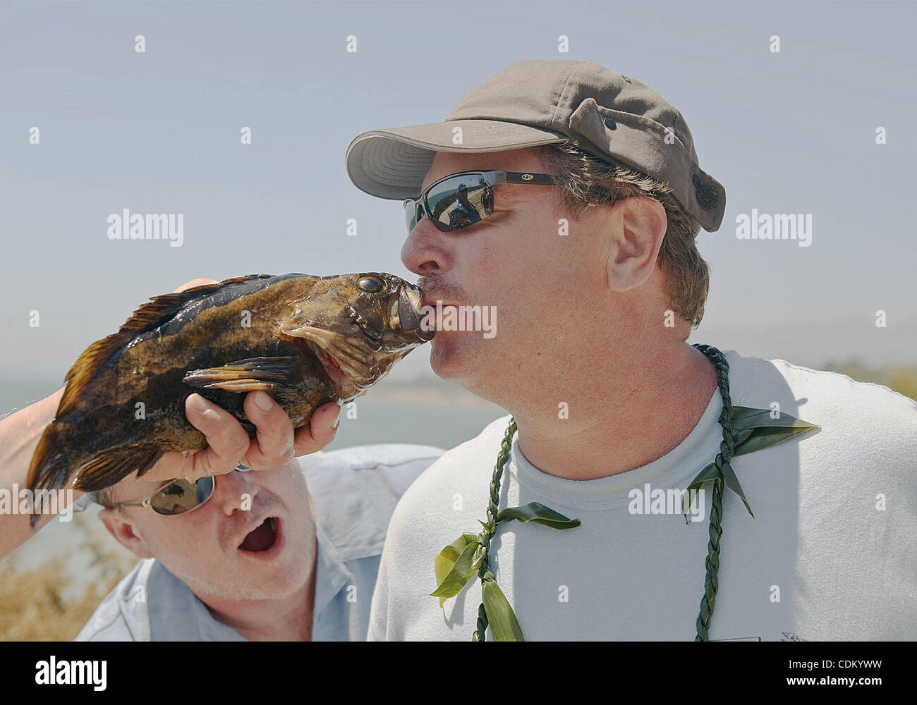 Mar. 28, 2011 - Carpinteria, CA, U.S. - Frank Dambach, who came in ...