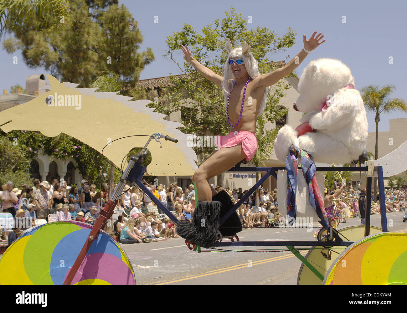 Summer Solstice Parade Santa Barbara Stock Photos & Summer Solstice ...