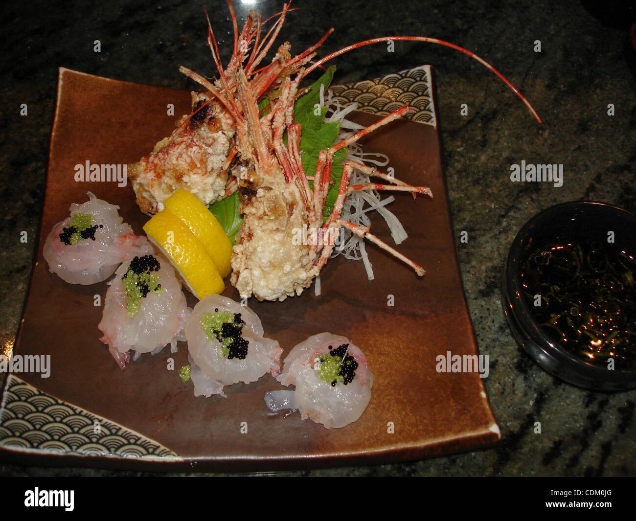 Mar 29, 2011 - Oceanside, California, U.S. - Types of sushi. Amaebi or ...