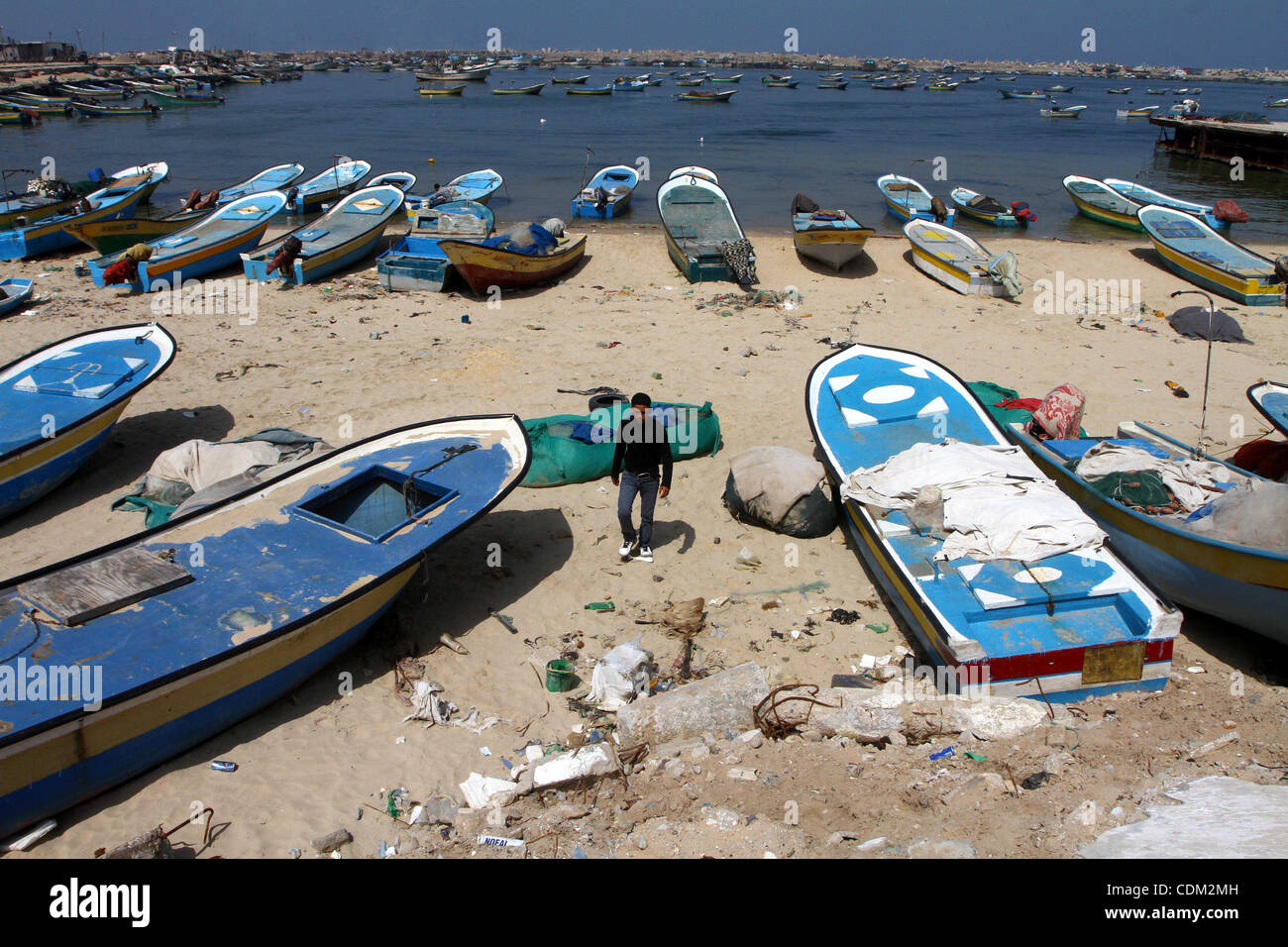 A general view of the Gaza Seaport March 30, 2011. Israel is ...