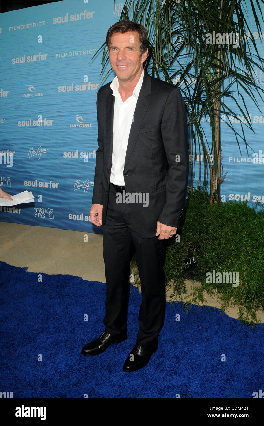 Mar. 30, 2011 - Los Angeles, California, U.S. - Dennis Quaid Attending ...