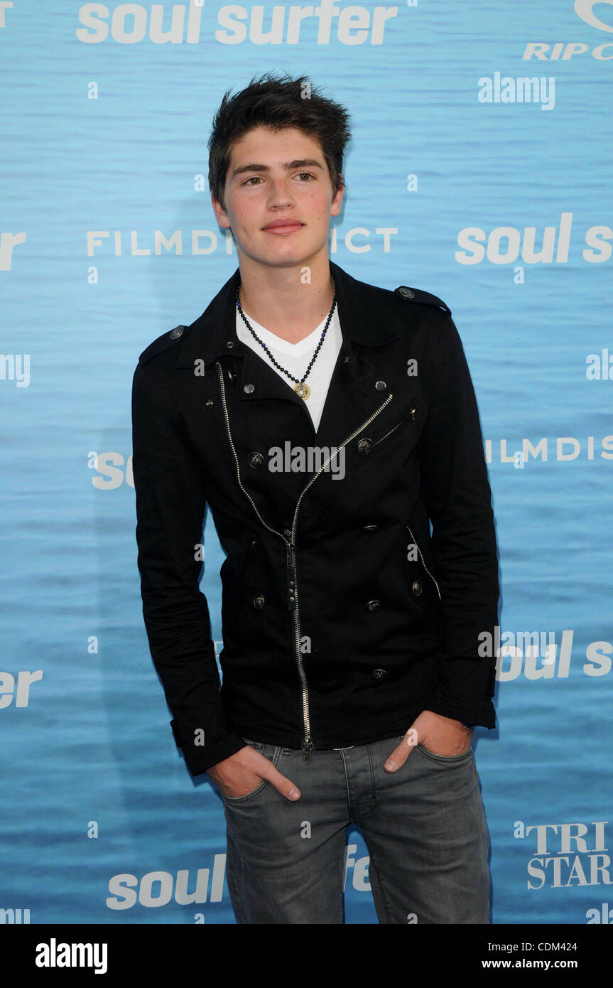 Mar. 30, 2011 - Los Angeles, California, U.S. - Gregg Sulkin Attending ...