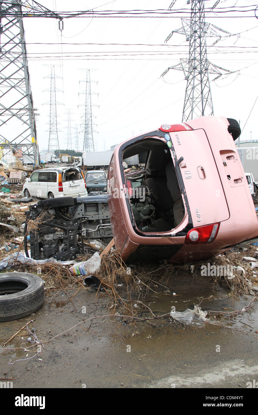 Mar 31, 2011 - Sendai, Japan - Almost three weeks after the tsunami ...