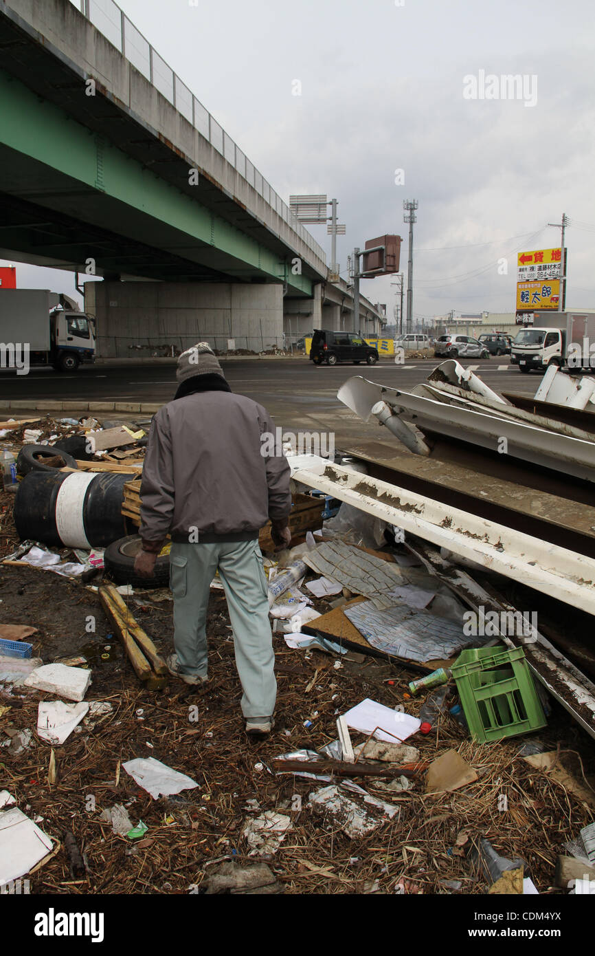 Mar 31, 2011 - Sendai, Japan - Almost three weeks after the tsunami ...