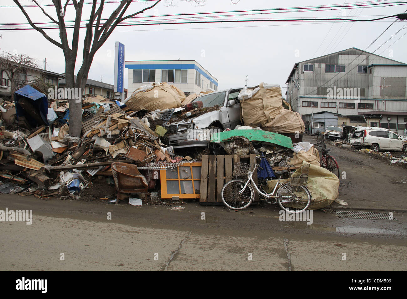 Mar 31, 2011 - Sendai, Japan - Almost three weeks after the tsunami ...