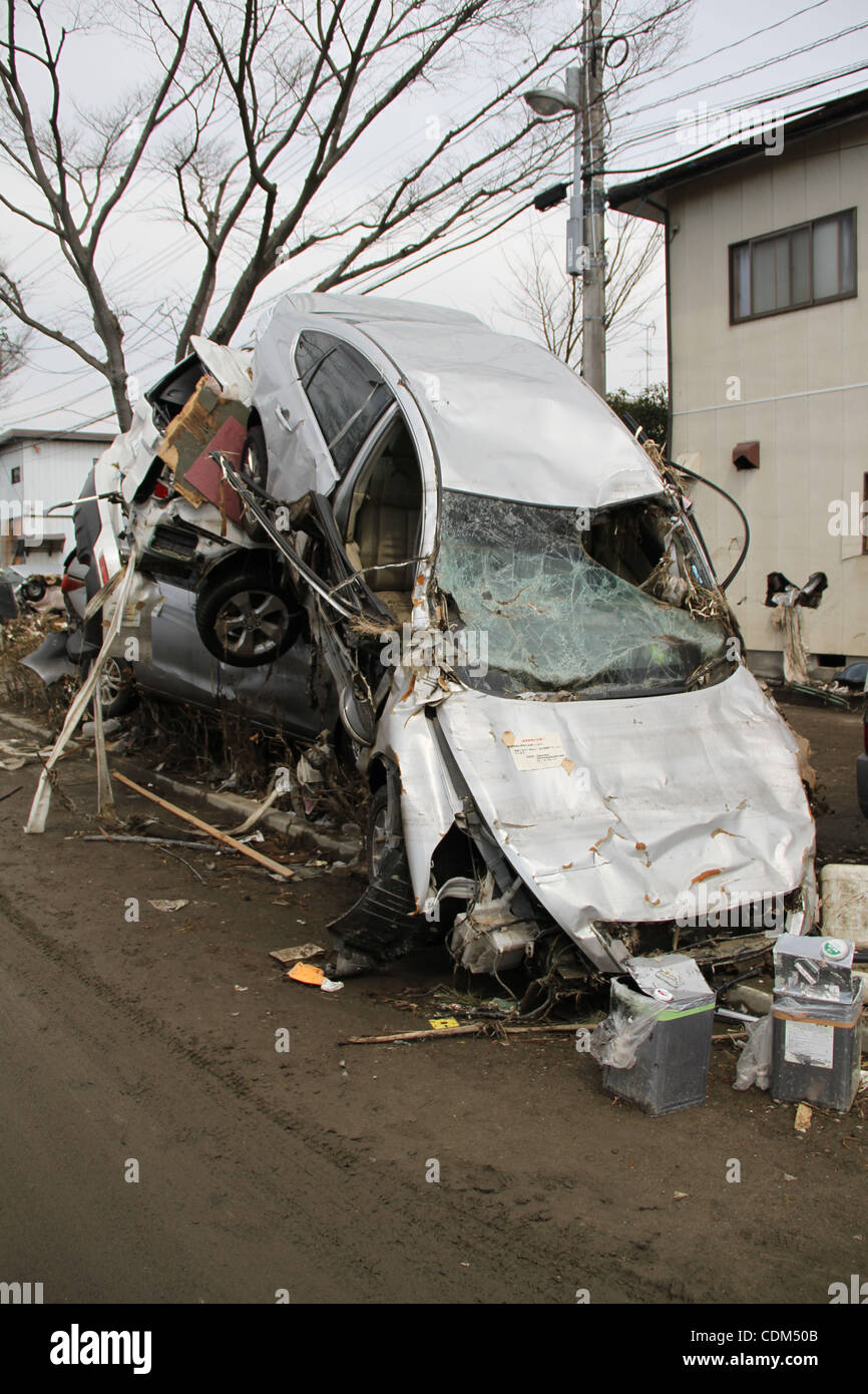 Mar 31, 2011 - Sendai, Japan - Almost three weeks after the tsunami ...