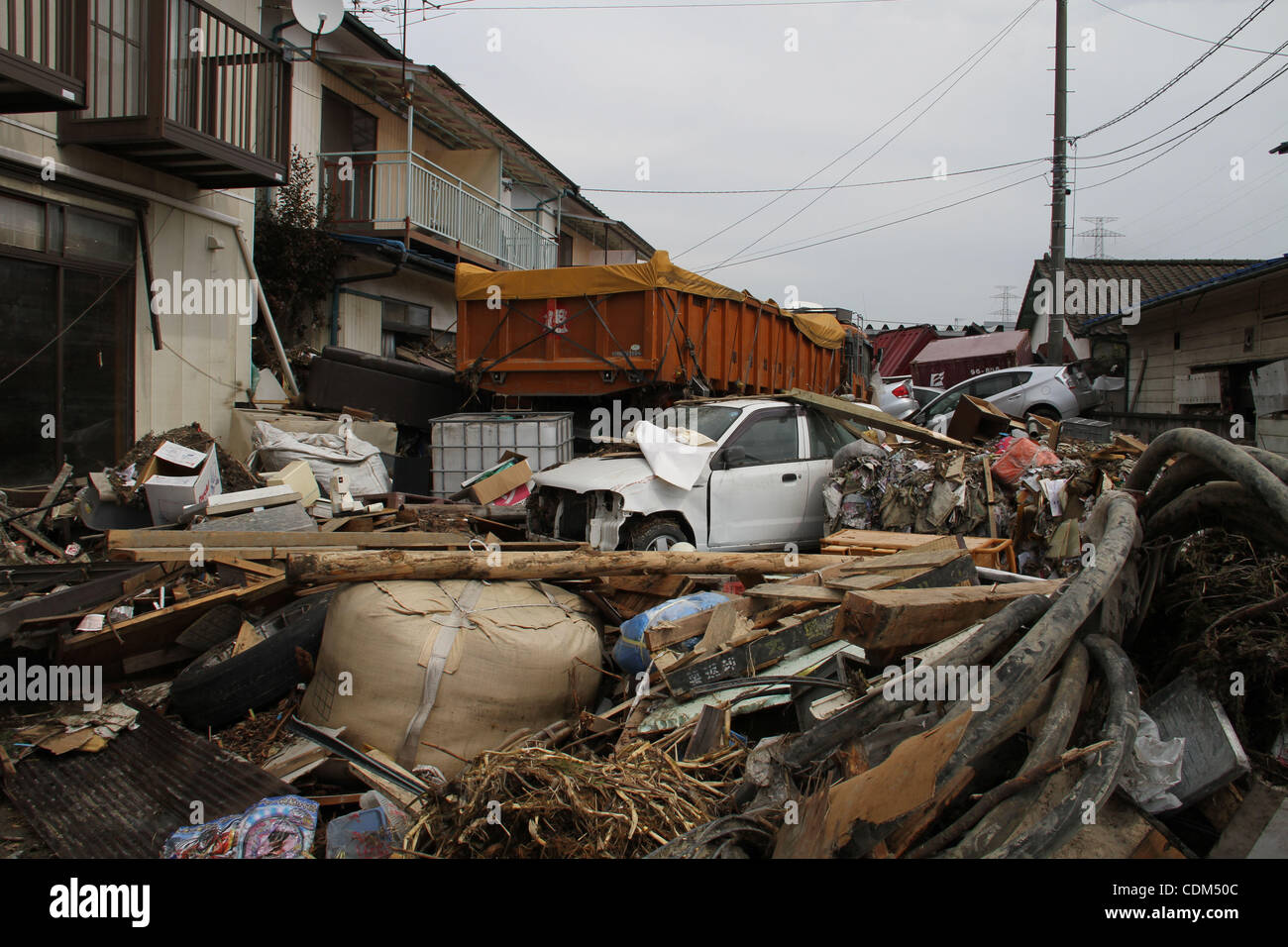 Mar 31, 2011 - Sendai, Japan - Almost three weeks after the tsunami ...