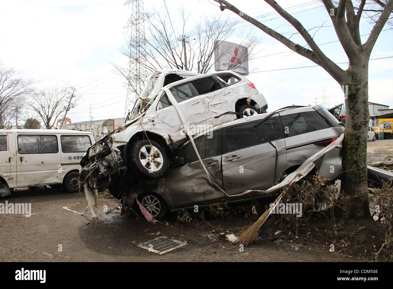 Mar 31, 2011 - Sendai, Japan - Almost three weeks after the tsunami ...