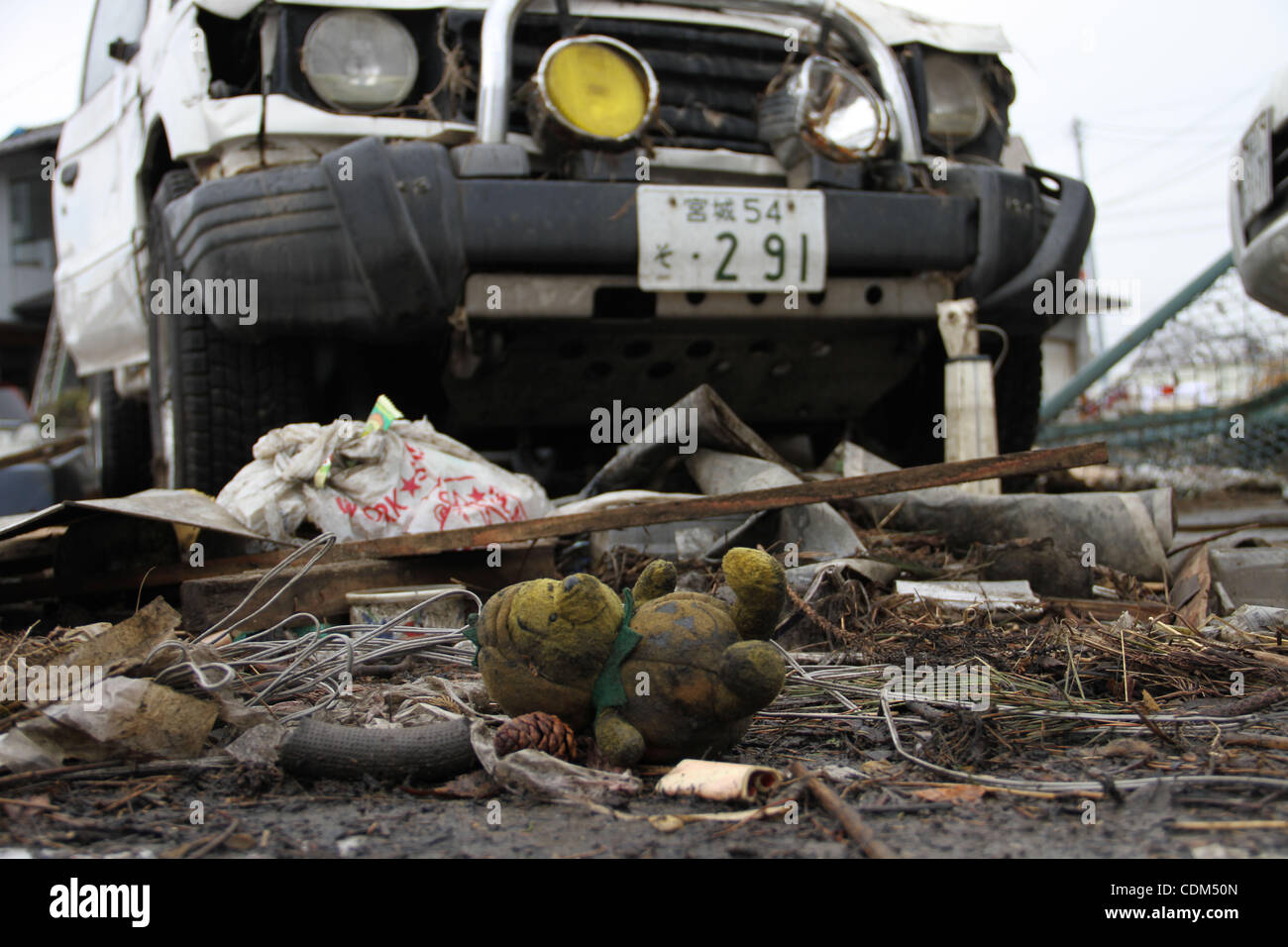 Mar 31, 2011 - Sendai, Japan - Almost three weeks after the tsunami ...