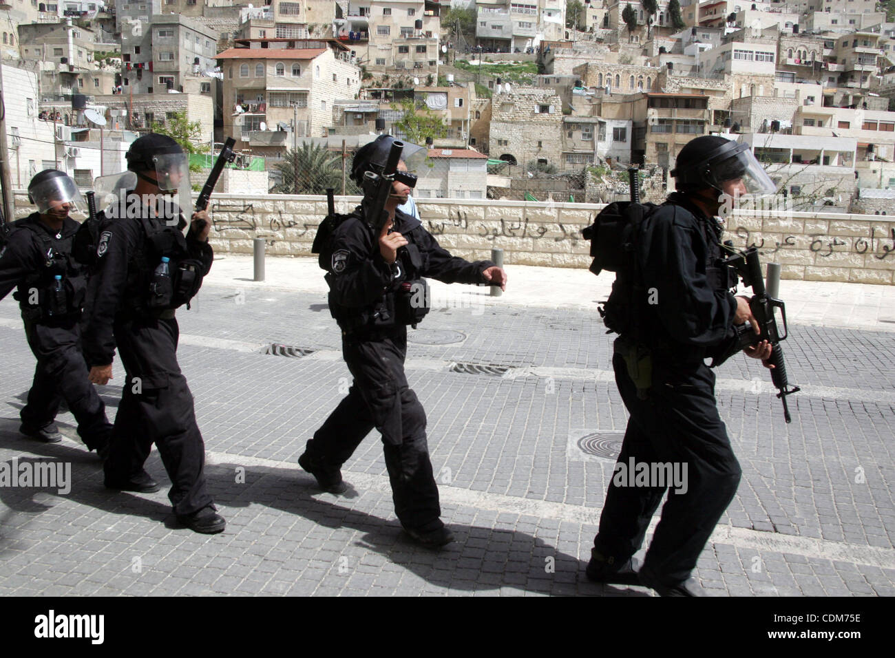 Apr 01, 2011 - Jerusalem, Israel - Israeli riot police who deploy in ...