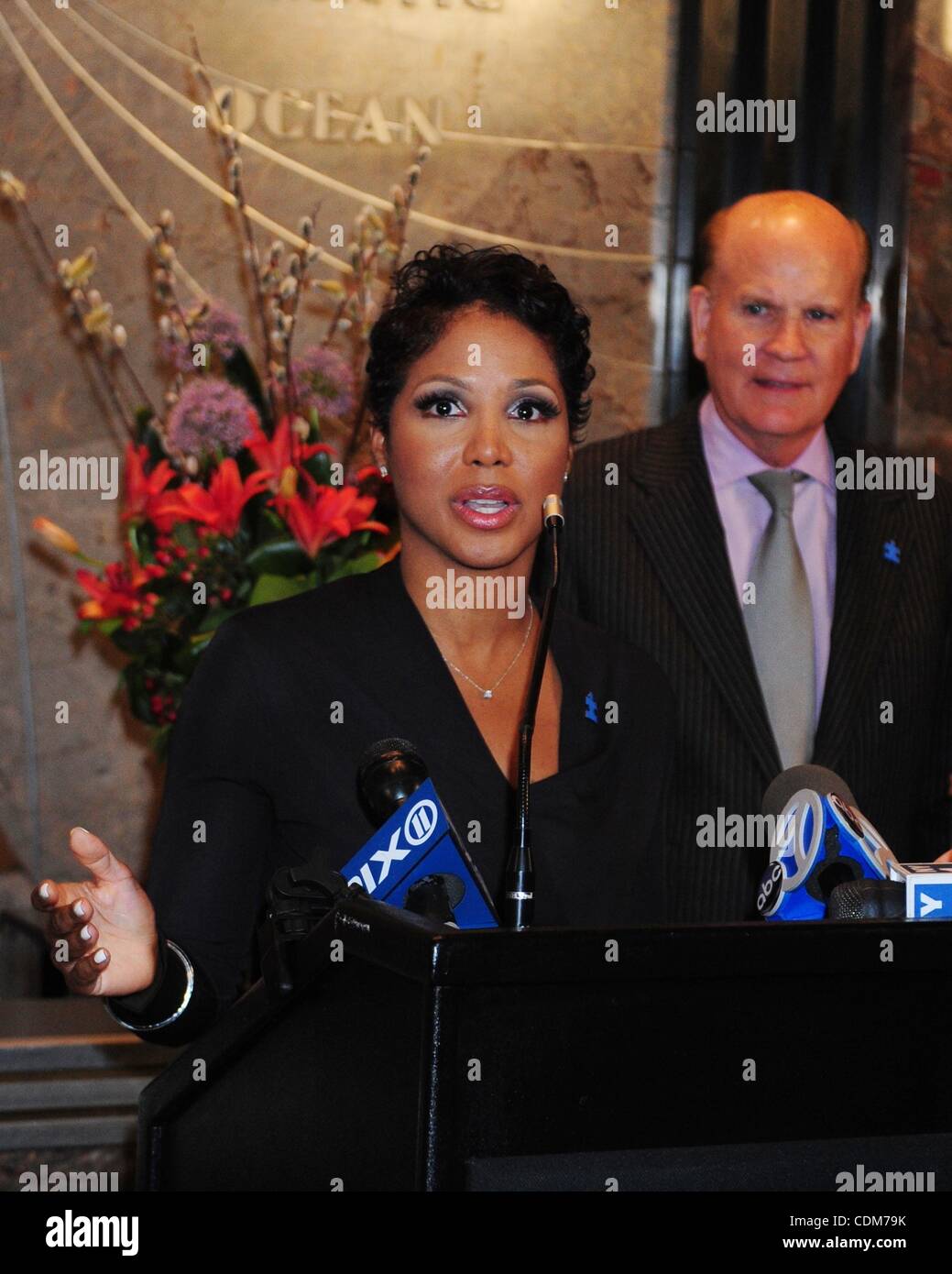 Apr. 1, 2011 - Manhattan, New York, U.S. - TONI BRAXTON, six-time ...