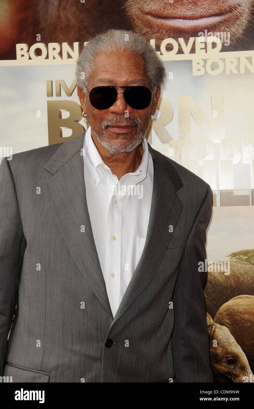 Apr. 2, 2011 - Los Angeles, California, U.S. - Morgan Freeman Attending ...