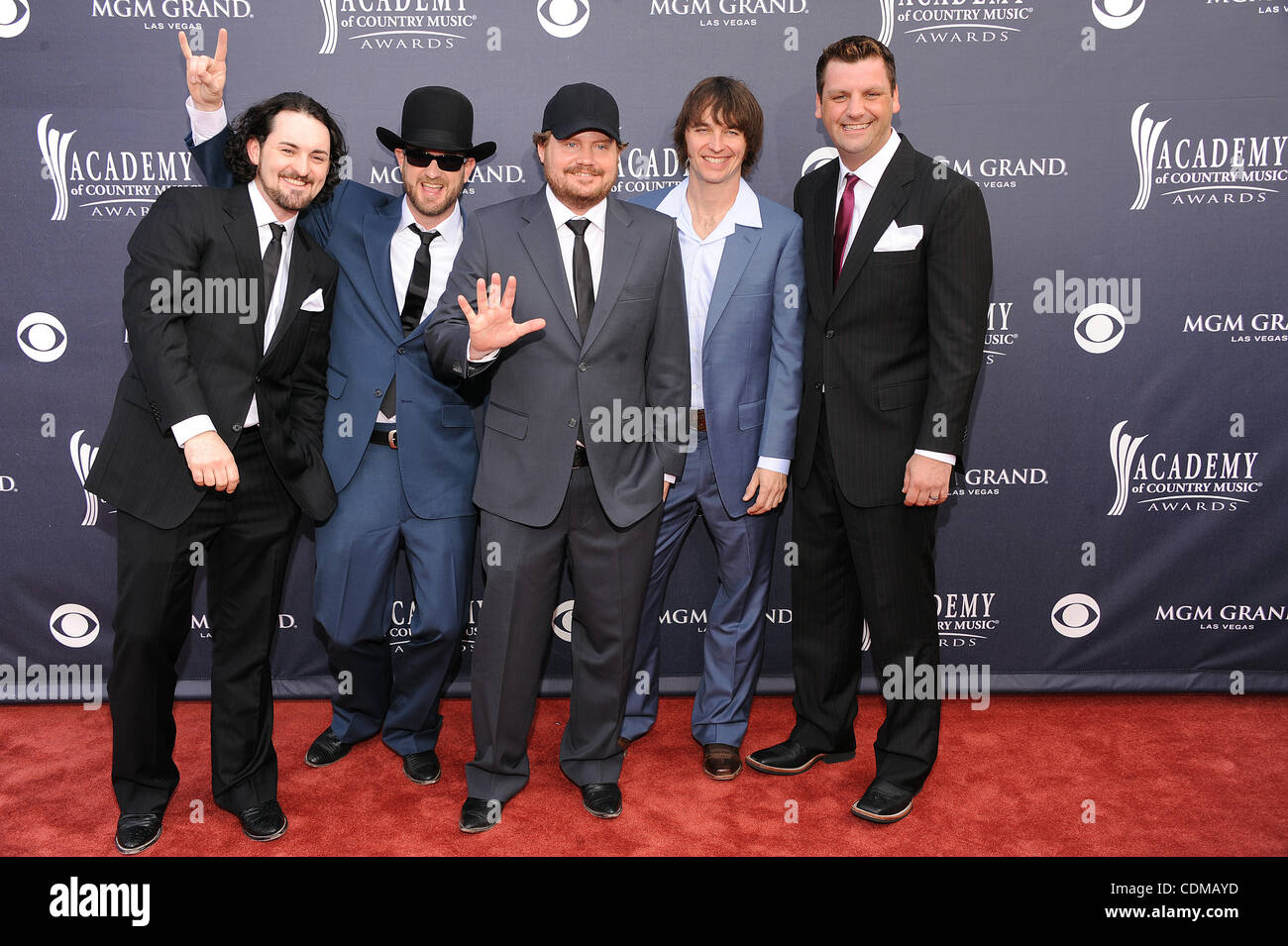 Apr. 3, 2011 - Las Vegas, Nevada; USA - Musician RANDY ROGERS BAND ...