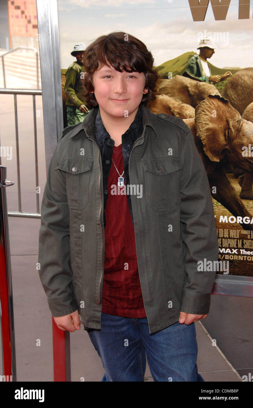 Apr. 3, 2011 - Hollywood, California, U.S. - Frankie Jonas during the ...