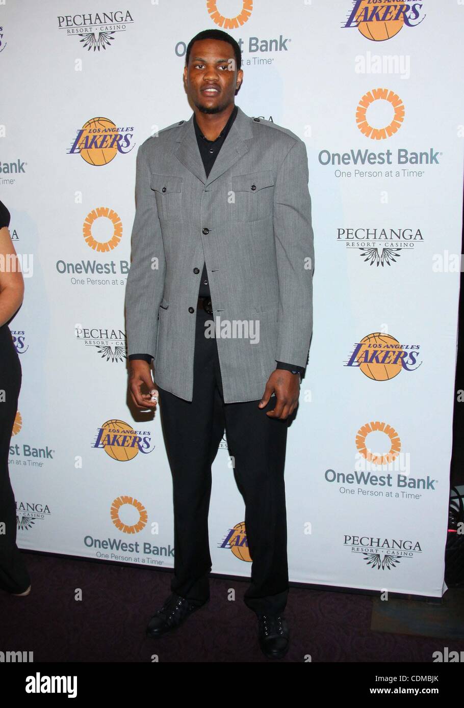 Apr. 3, 2011 - Los Angeles, California, U.S. - Devin Ebanks.Lakers ...