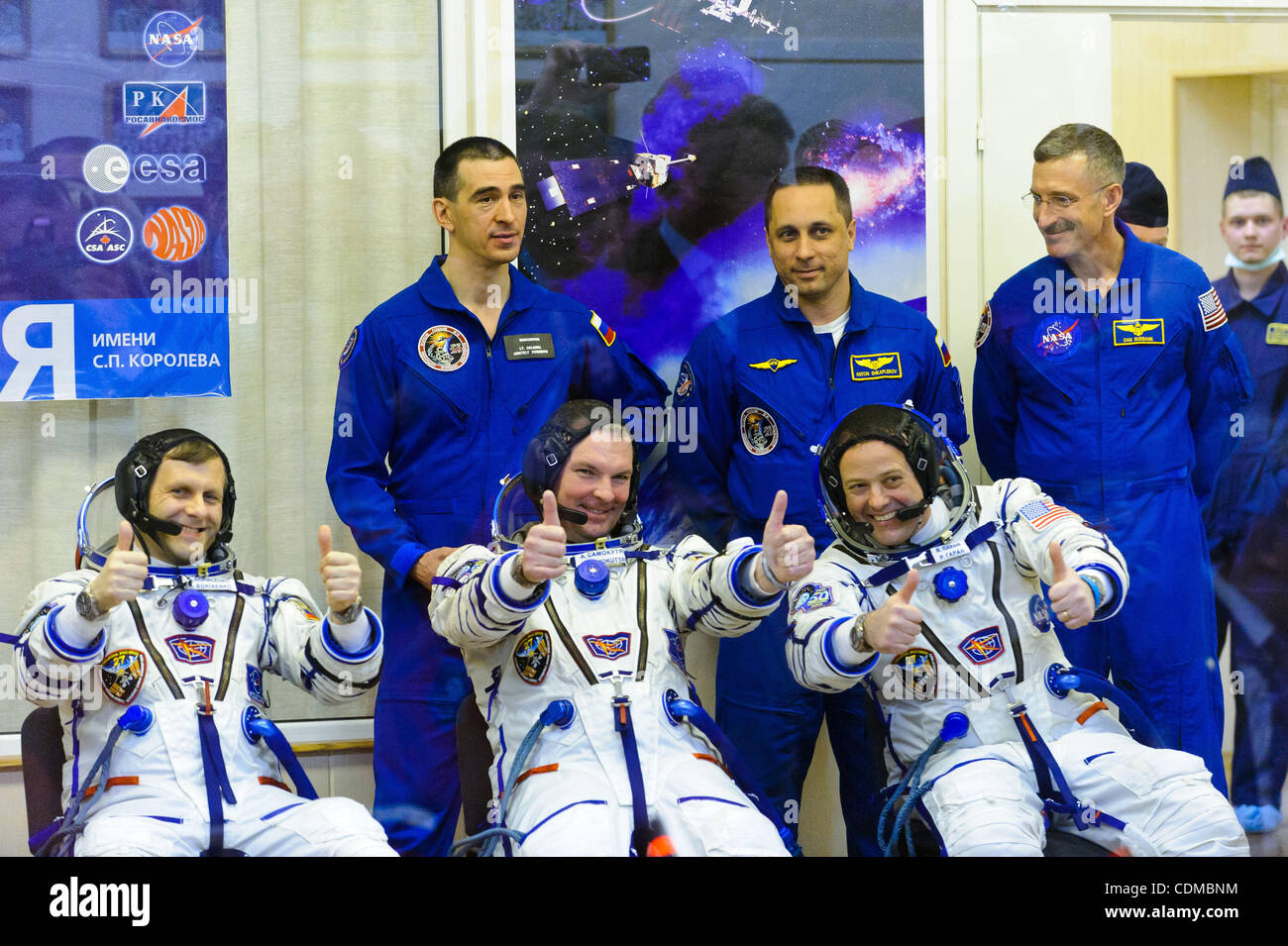 Launch of Russia`s Soyuz TMA-21 spacecraft at Baikonur Cosmodrome in ...