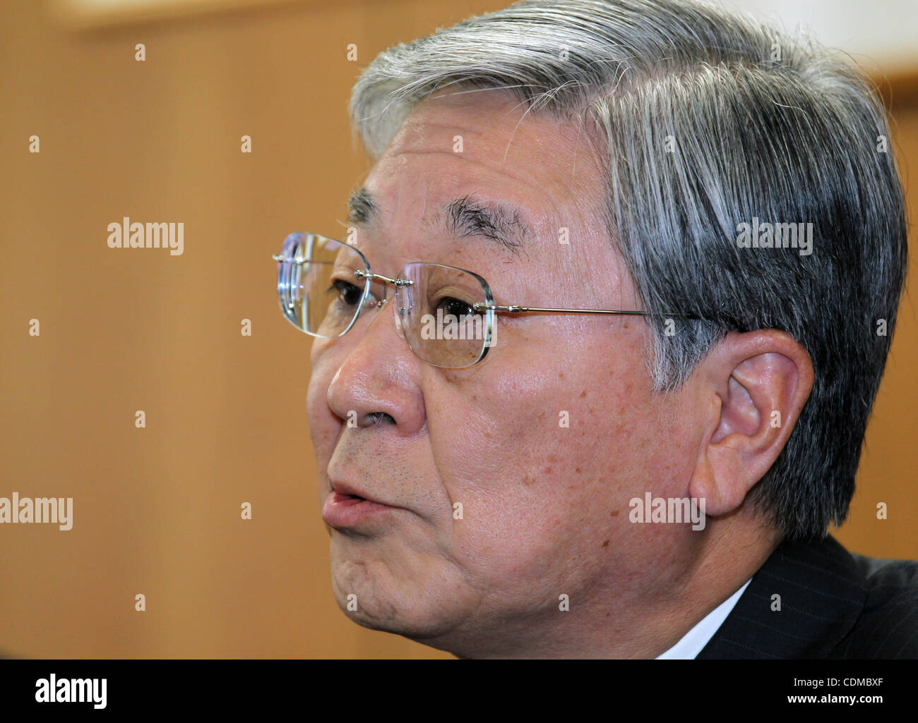Apr. 4, 2011 - Tokyo, Japan - Hitachi President HIROAKI NAKANISHI ...