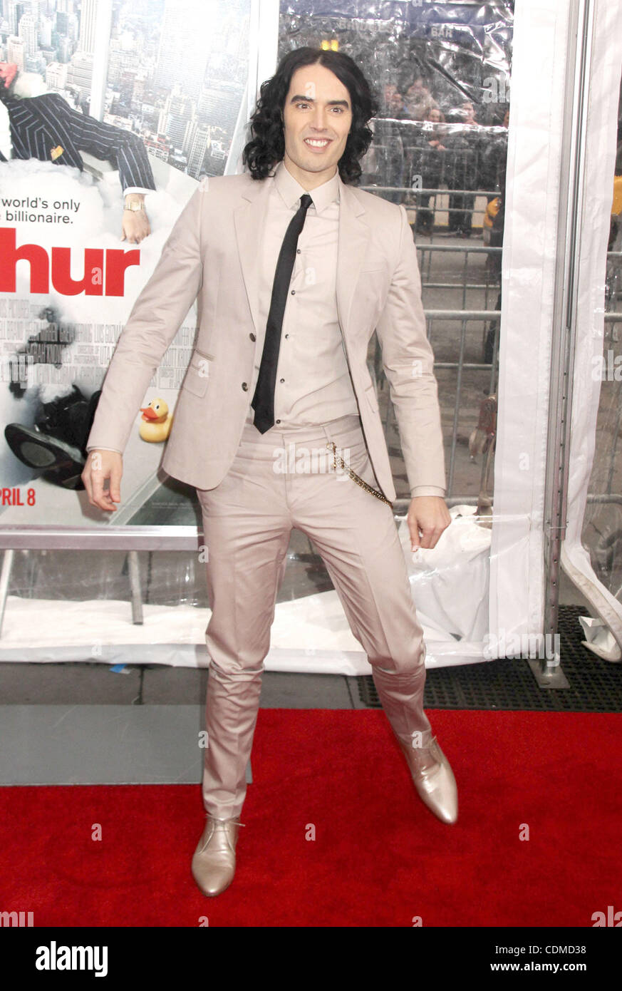 Apr. 5, 2011 - New York, New York, U.S. - Actor RUSSELL BRAND attends ...