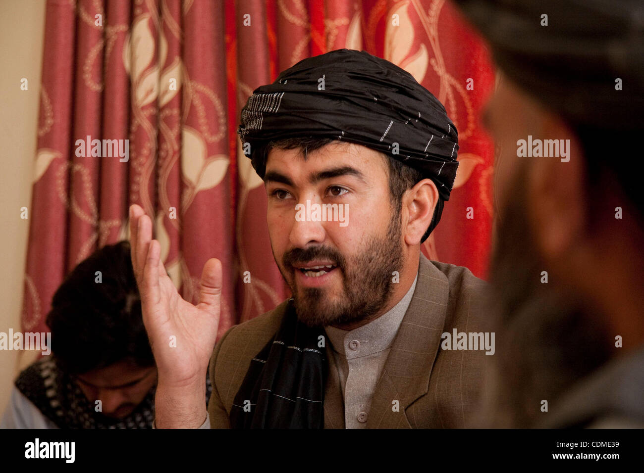 Apr 06, 2011 - Dand, Kandahar, Afghanistan - Meeting in Dand district ...