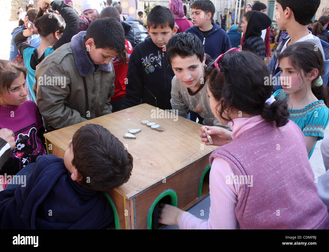 Palestinian children take part in playing festival ( All Together with ...