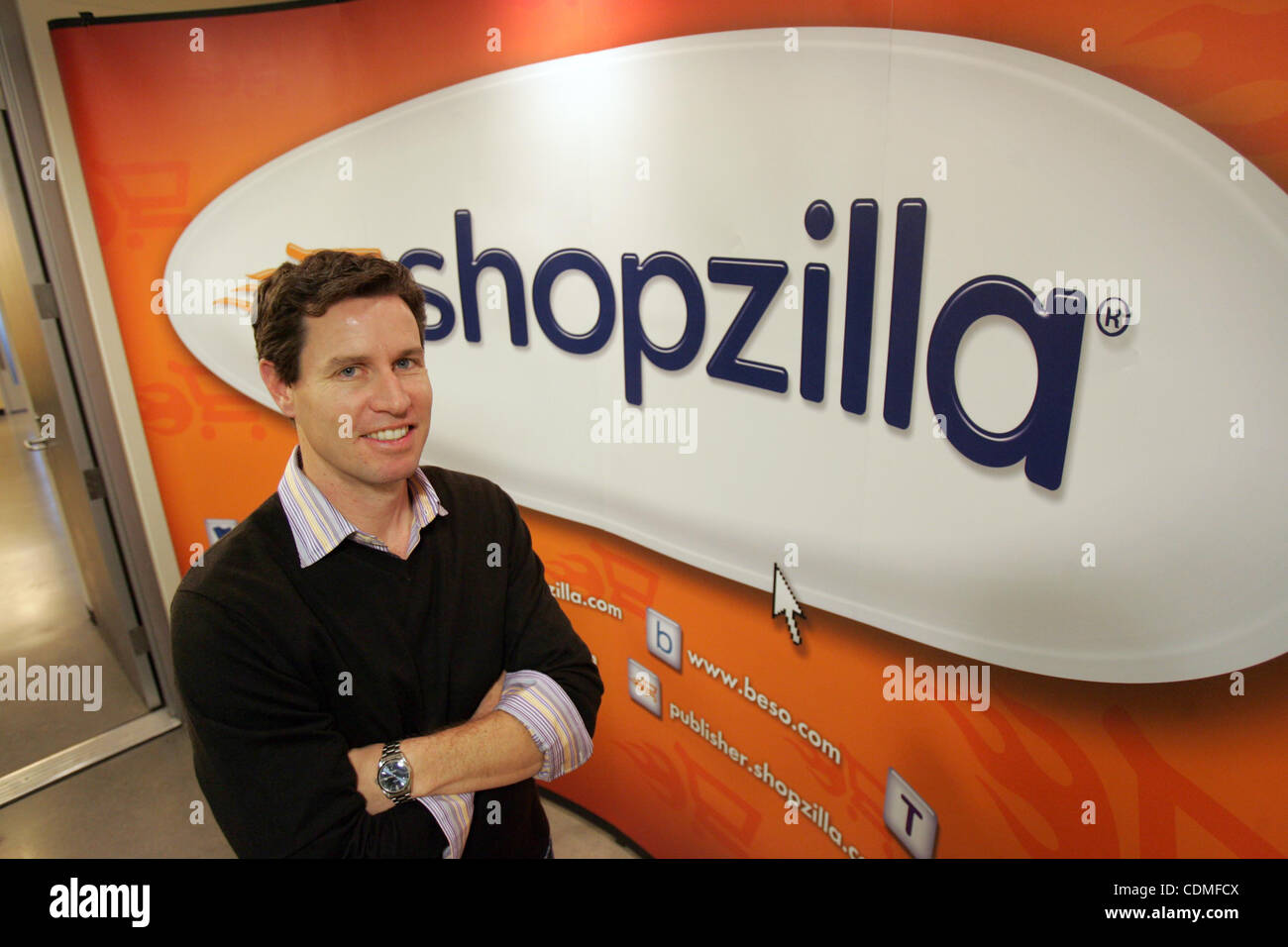 Bill Glass, president of Shopzilla, an L.A.-based comparison shopping ...
