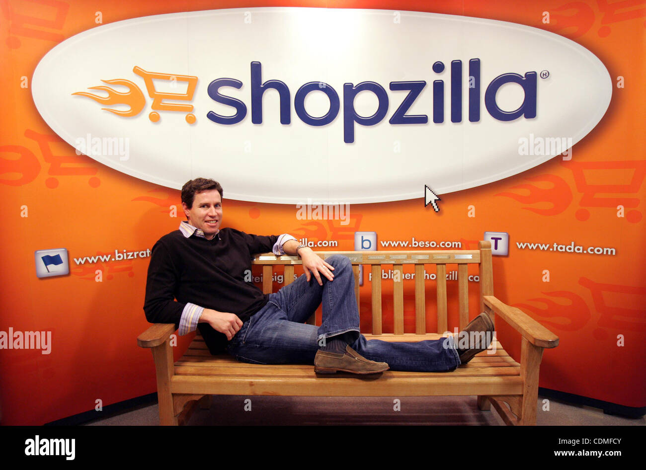 Bill Glass, president of Shopzilla, an L.A.-based comparison shopping ...