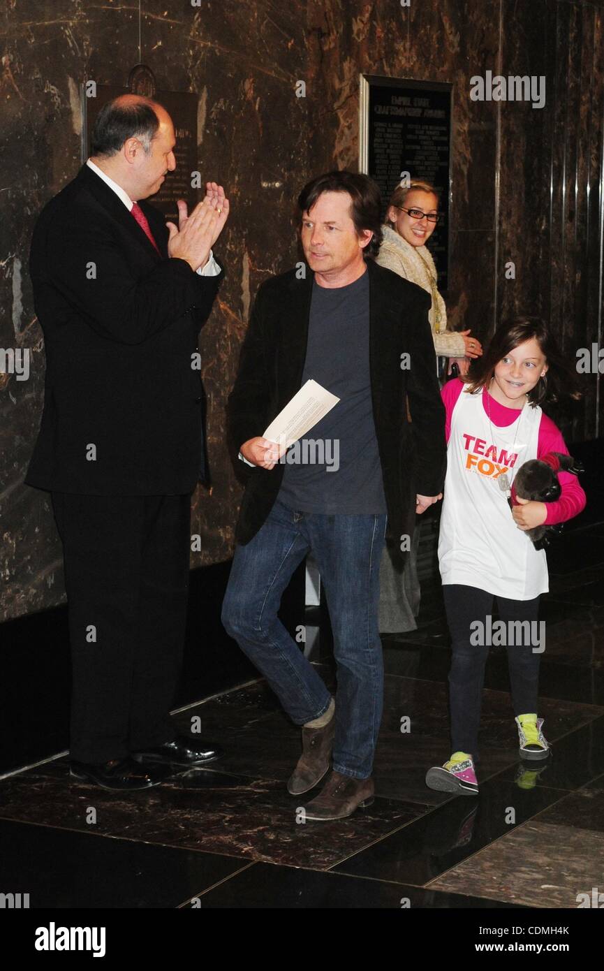 Apr. 8, 2011 - Manhattan, New York, U.S. - MICHAEL J. FOX, advocate ...