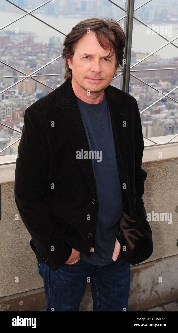 Apr. 8, 2011 - Manhattan, New York, U.S. - MICHAEL J. FOX, advocate ...