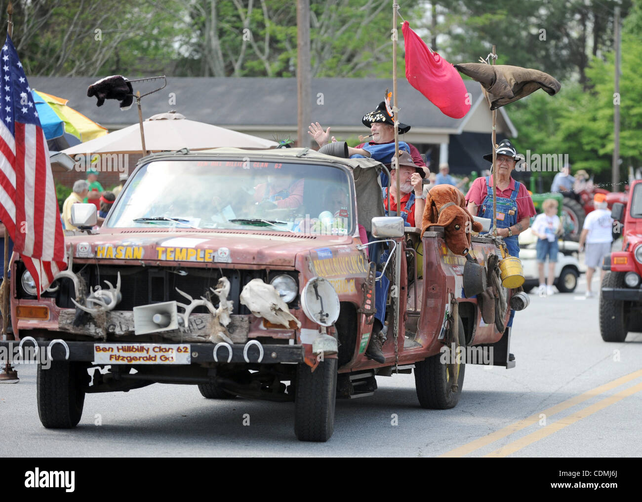 Apr. 9, 2011 - Warwick, GEORGIA, U.S. - A broken down Hillbilly truck ...