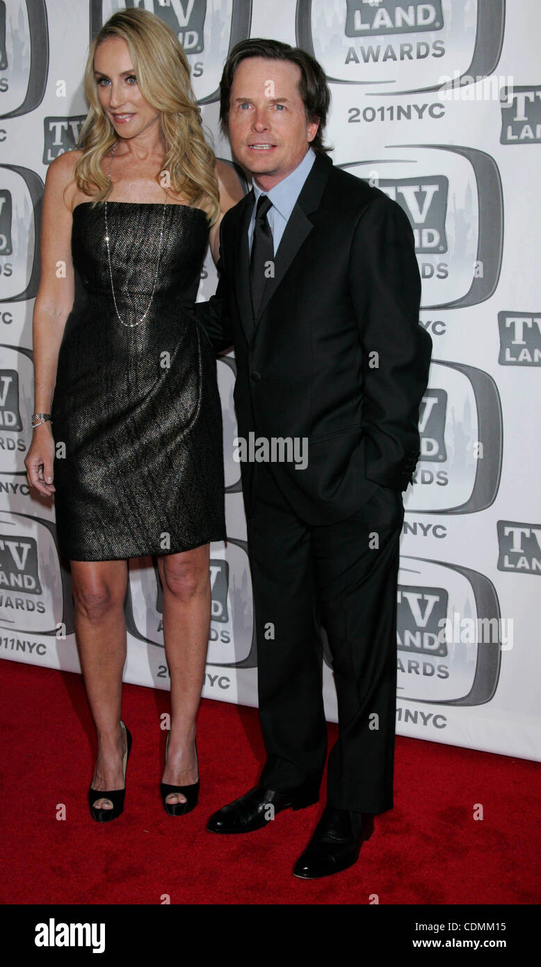 Michael j fox and his wife hi-res stock photography and images - Alamy