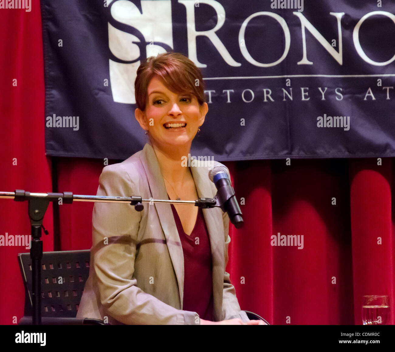 Apr. 12, 2011 - Actress, Comedian, and Author, TINA FEY, promoting her ...