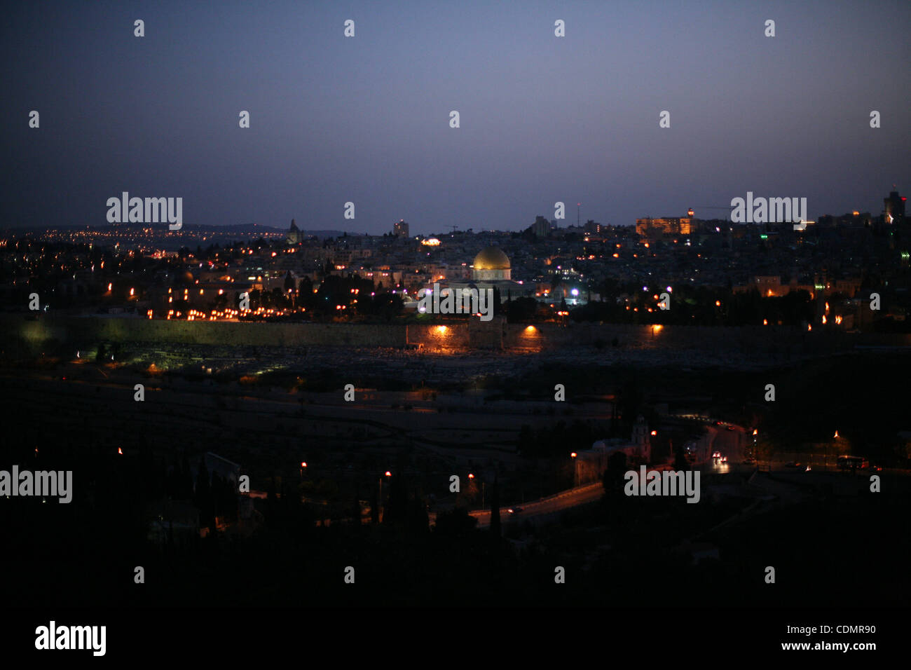 The Dome of the Rock is seen in the Al-Aqsa Mosque compound during ...