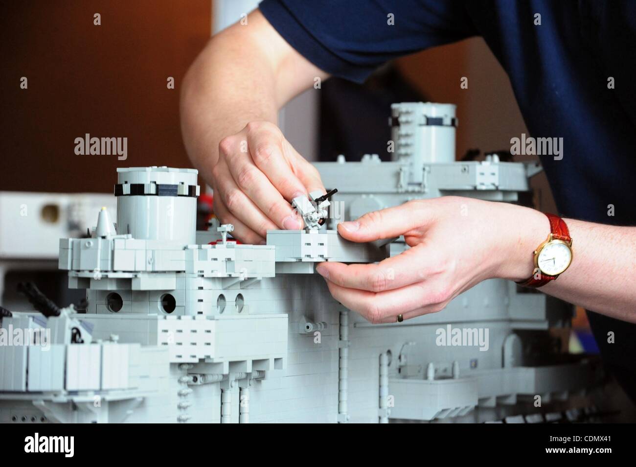 Apr. 15, 2011 - Manhattan, New York, U.S. - Artist ED DIMENT of ...