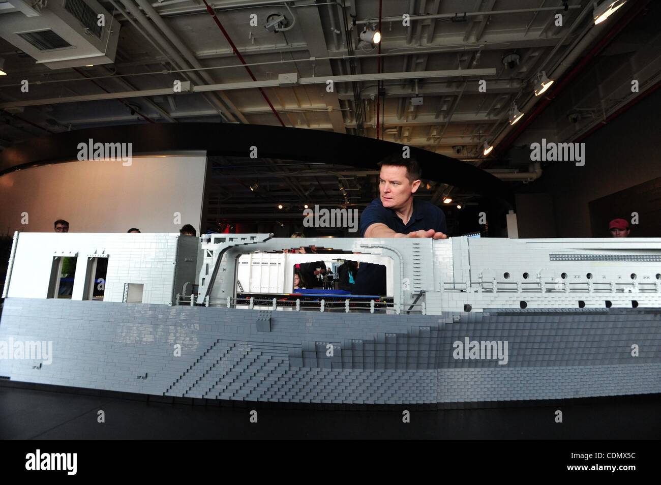 Apr. 15, 2011 - Manhattan, New York, U.S. - Artist ED DIMENT of ...