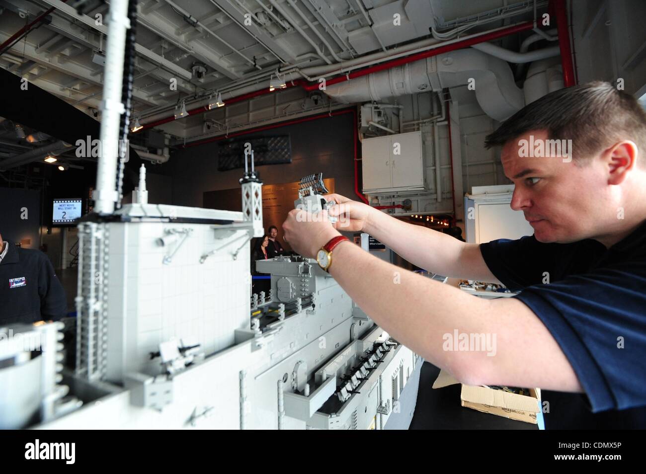 Apr. 15, 2011 - Manhattan, New York, U.S. - Artist ED DIMENT of ...