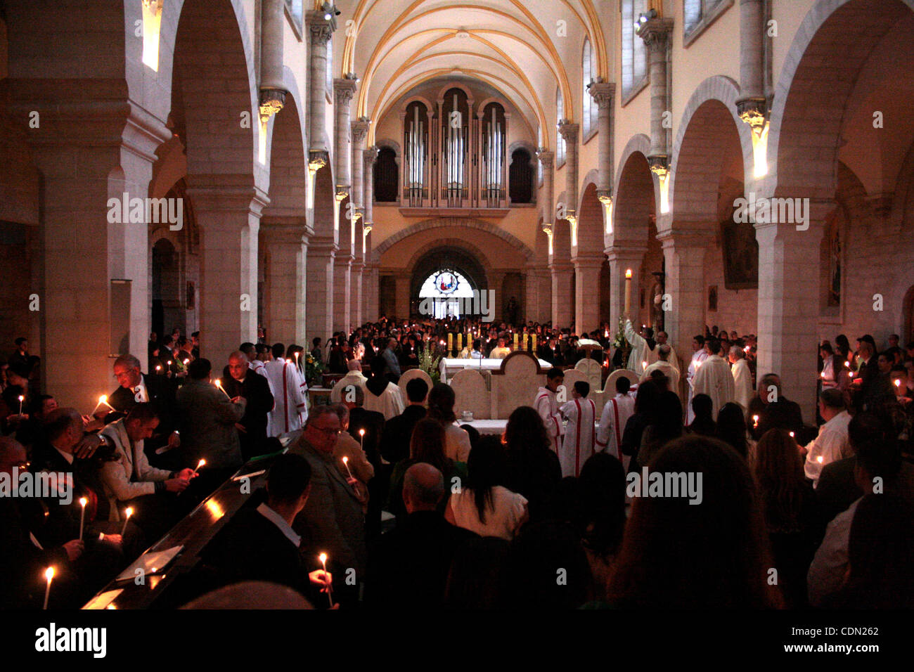 Easter vigil paschal candle hi-res stock photography and images - Alamy