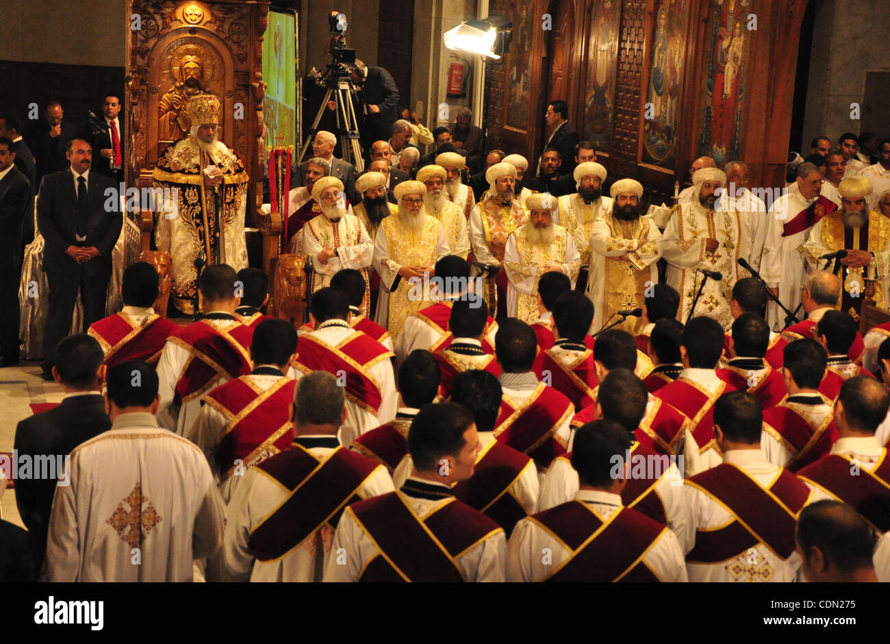 Cairo coptic cathedral hi-res stock photography and images - Alamy