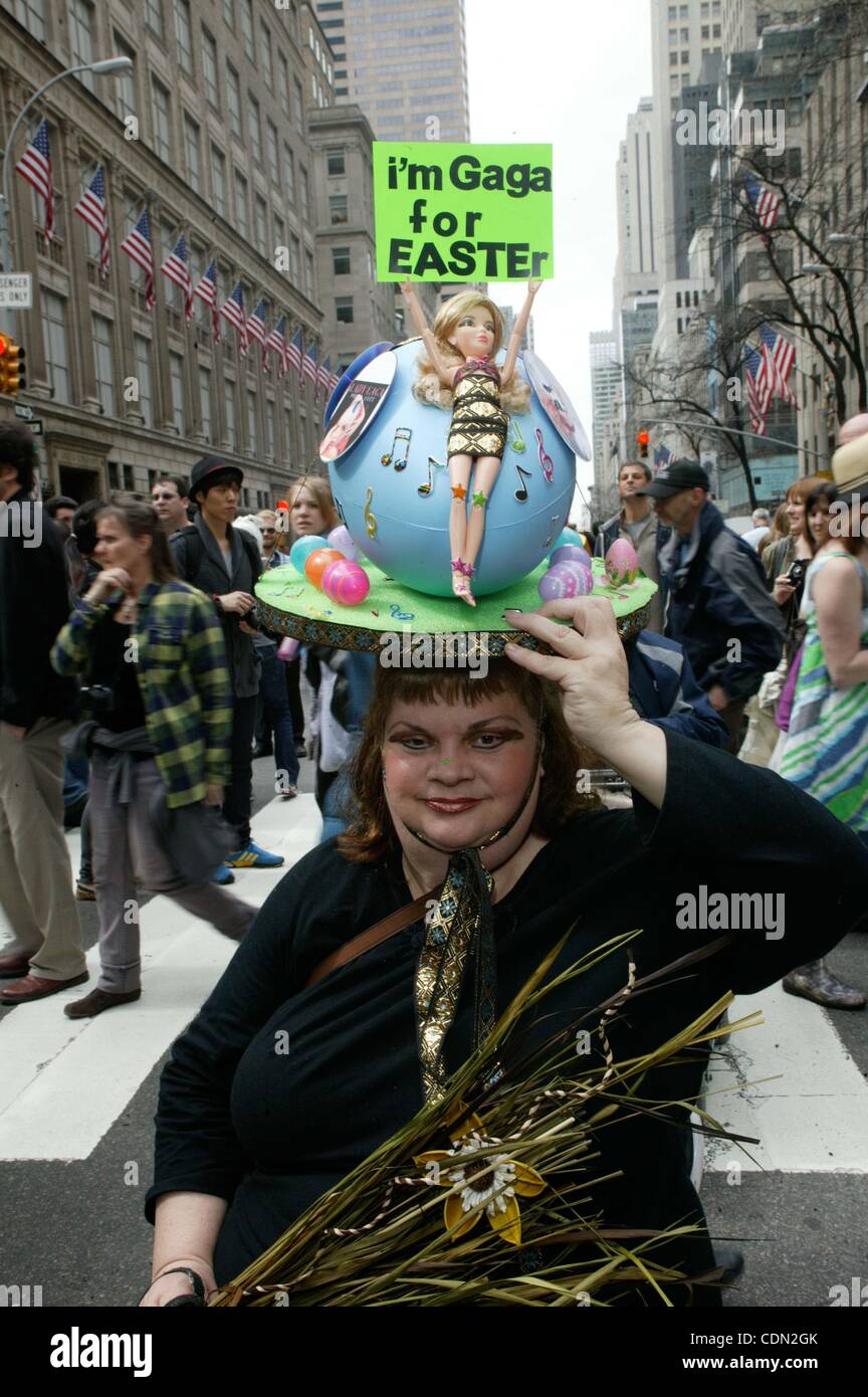 Apr. 24, 2011 - New York, New York, U.S. - Easter Parade - Manhattan ...