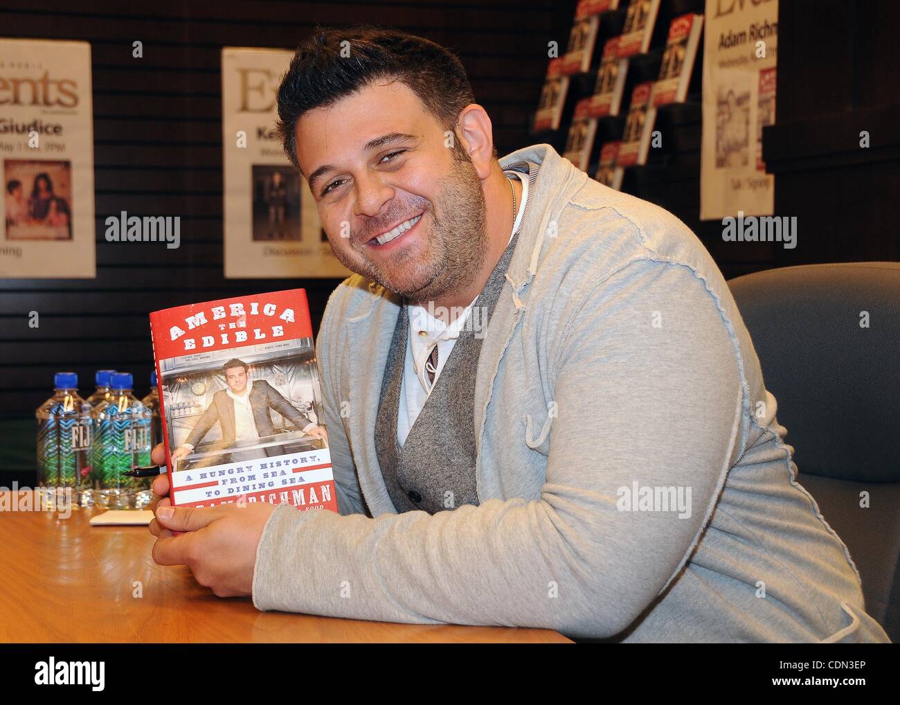 Apr. 27, 2011 - Hollywood, California, U.S. - Adam Richman at his in ...
