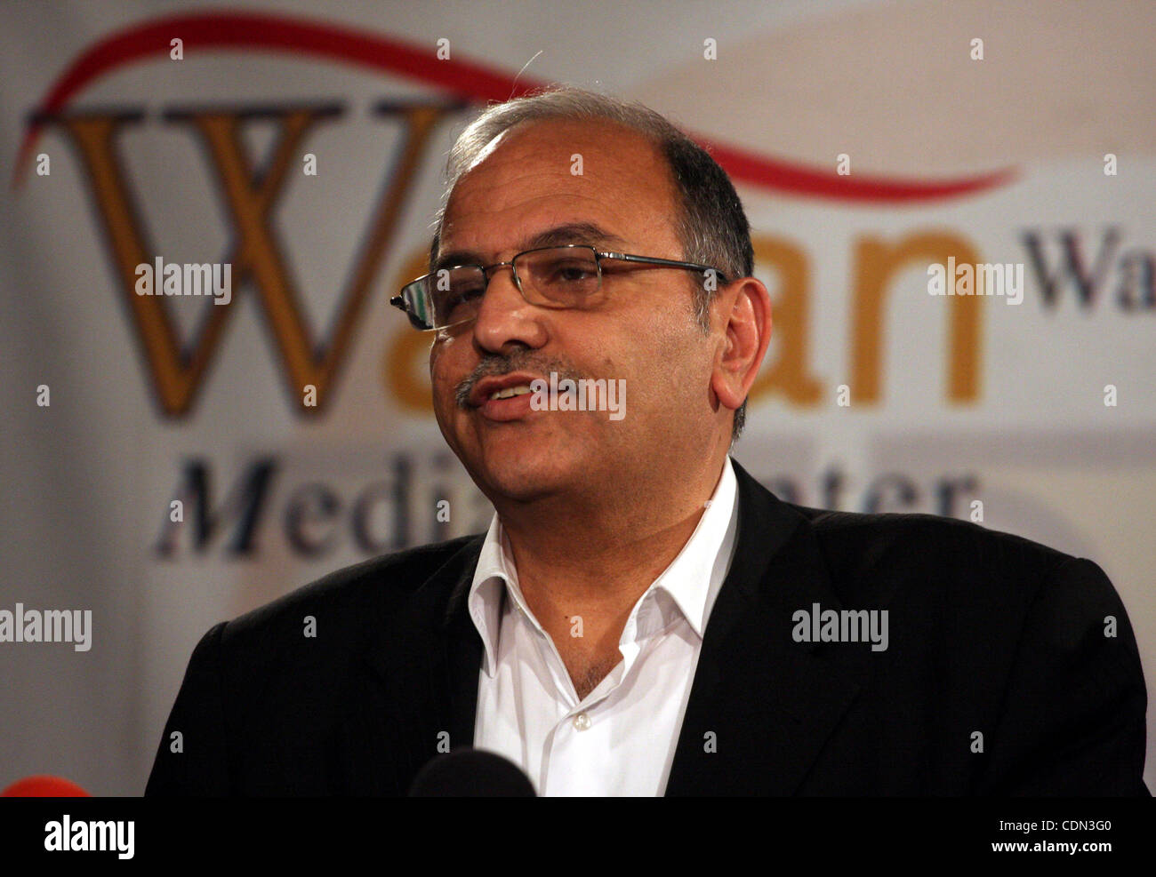 A members of the Palestinian Independants delegation, ..Hani al-Masri ...