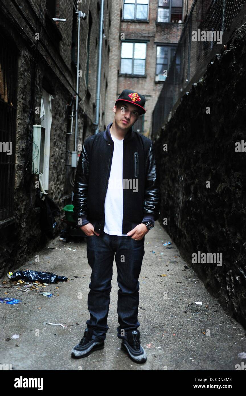 April 28, 2011 - Manhattan, New York, U.S. - Rapper EMILIO ROJAS, 27 ...