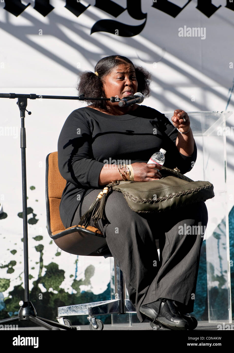 Apr. 30, 2011 - Los Angeles, California, USA - SISTER SOULJAH speaks ...