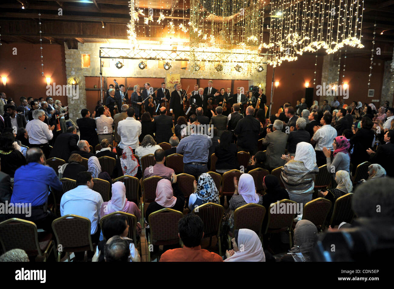 Israeli Maestro Daniel Barenboim, UN Messenger of Peace, conducts the ...