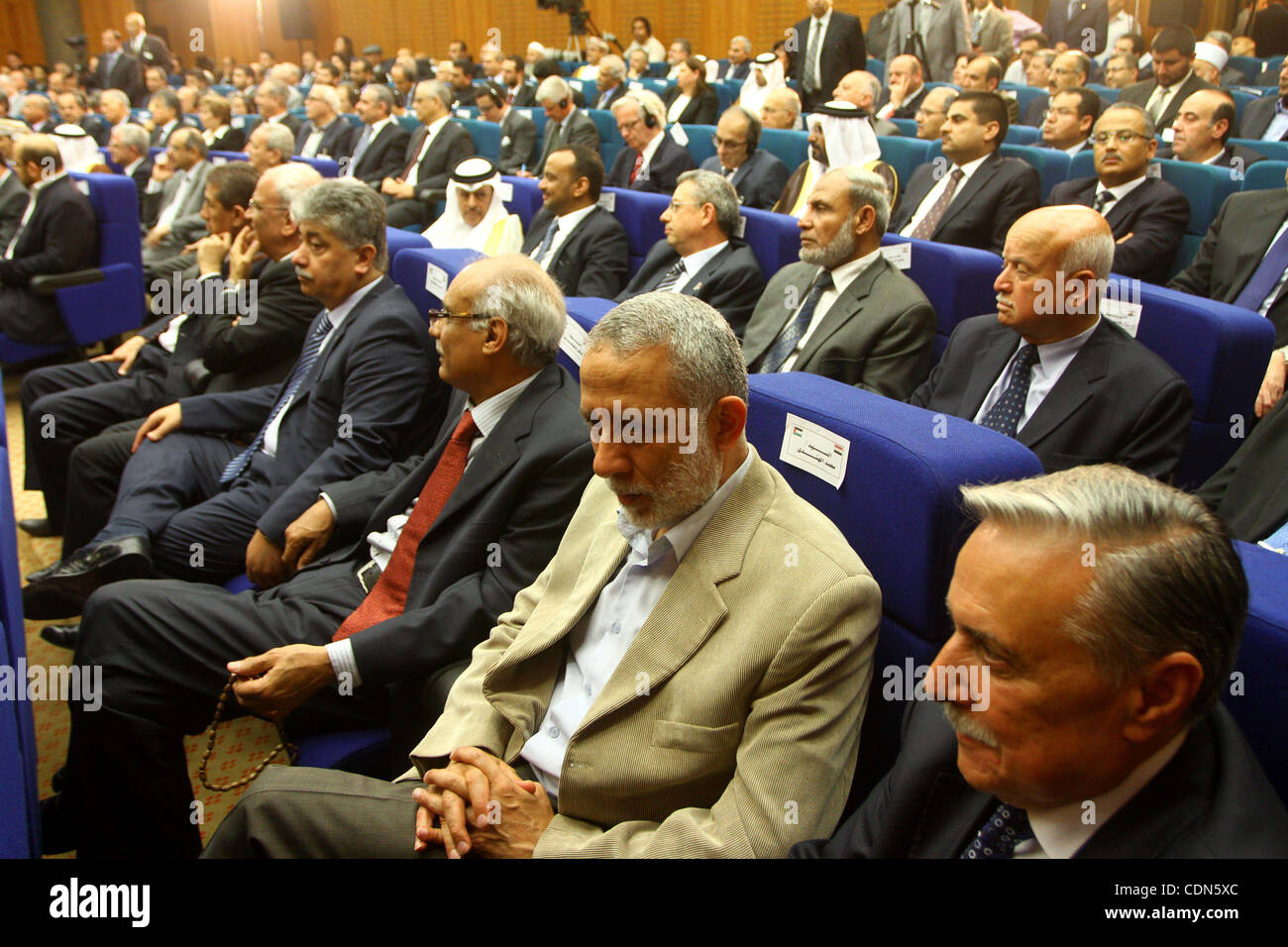 Palestinian Jihad Islamic leader, Mohammed al-Hindi attends a ...