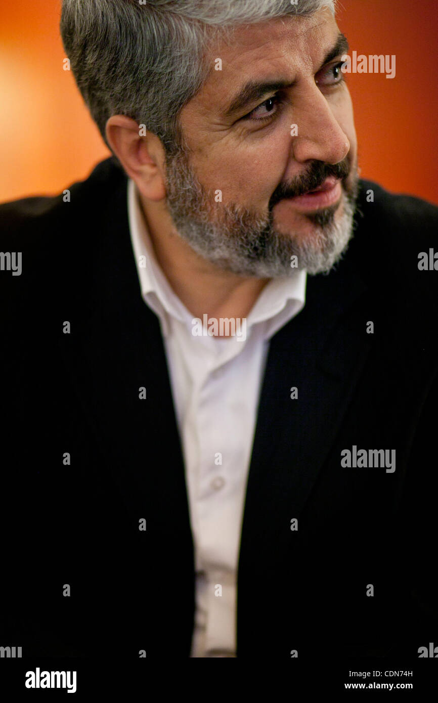 May 6, 2011 - Cairo, Cairo, Egypt - Khaled Mashal is the leader of ...