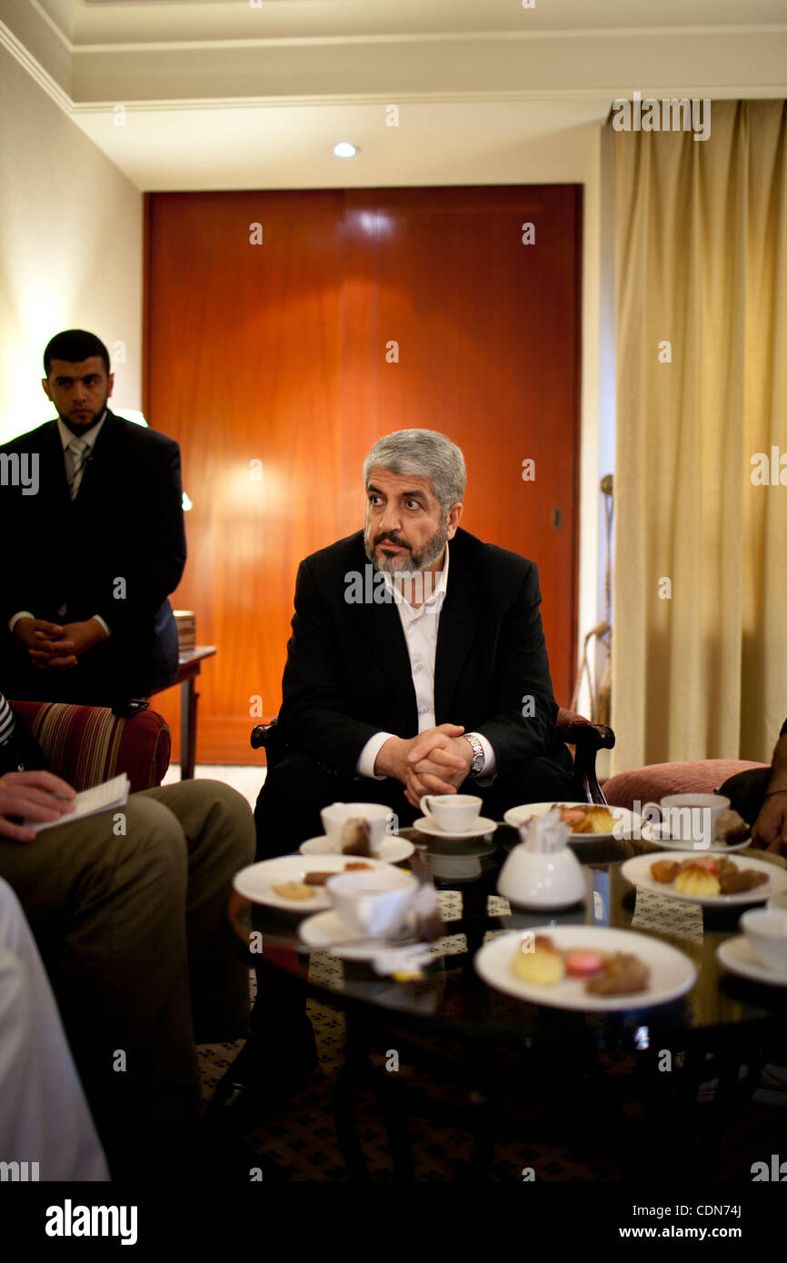May 6, 2011 - Cairo, Cairo, Egypt - Khaled Mashal is the leader of ...
