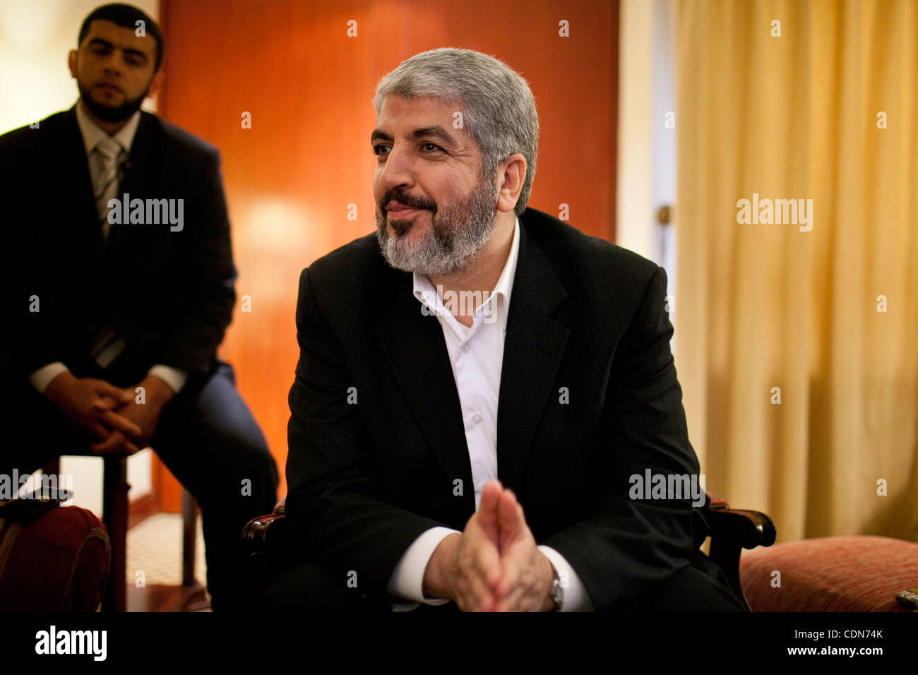 May 6, 2011 - Cairo, Cairo, Egypt - Khaled Mashal is the leader of ...