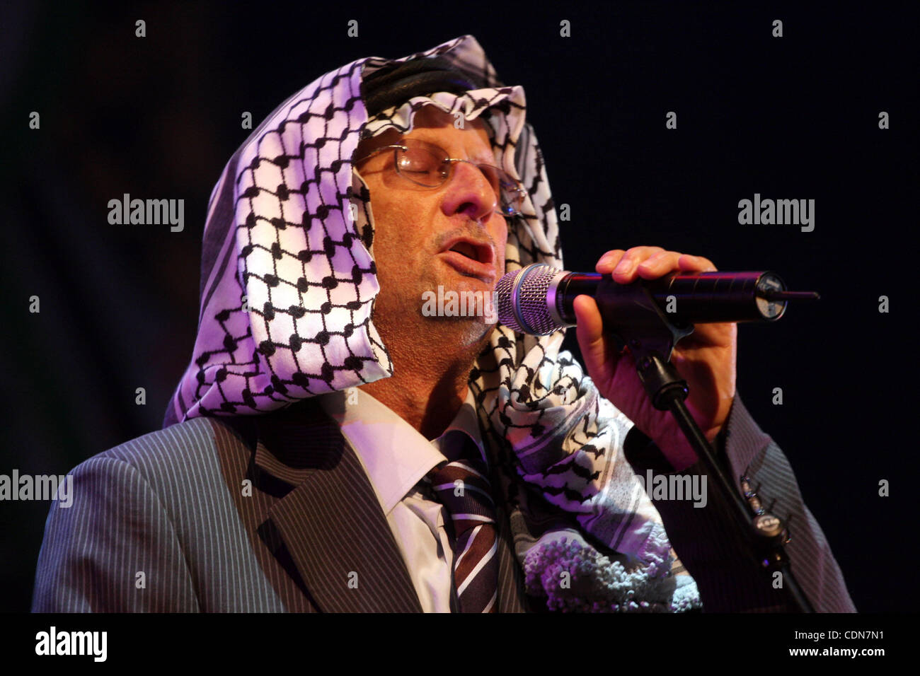 May 08, 2011 - Ramallah, West Bank - Palestinian revolution poet ...